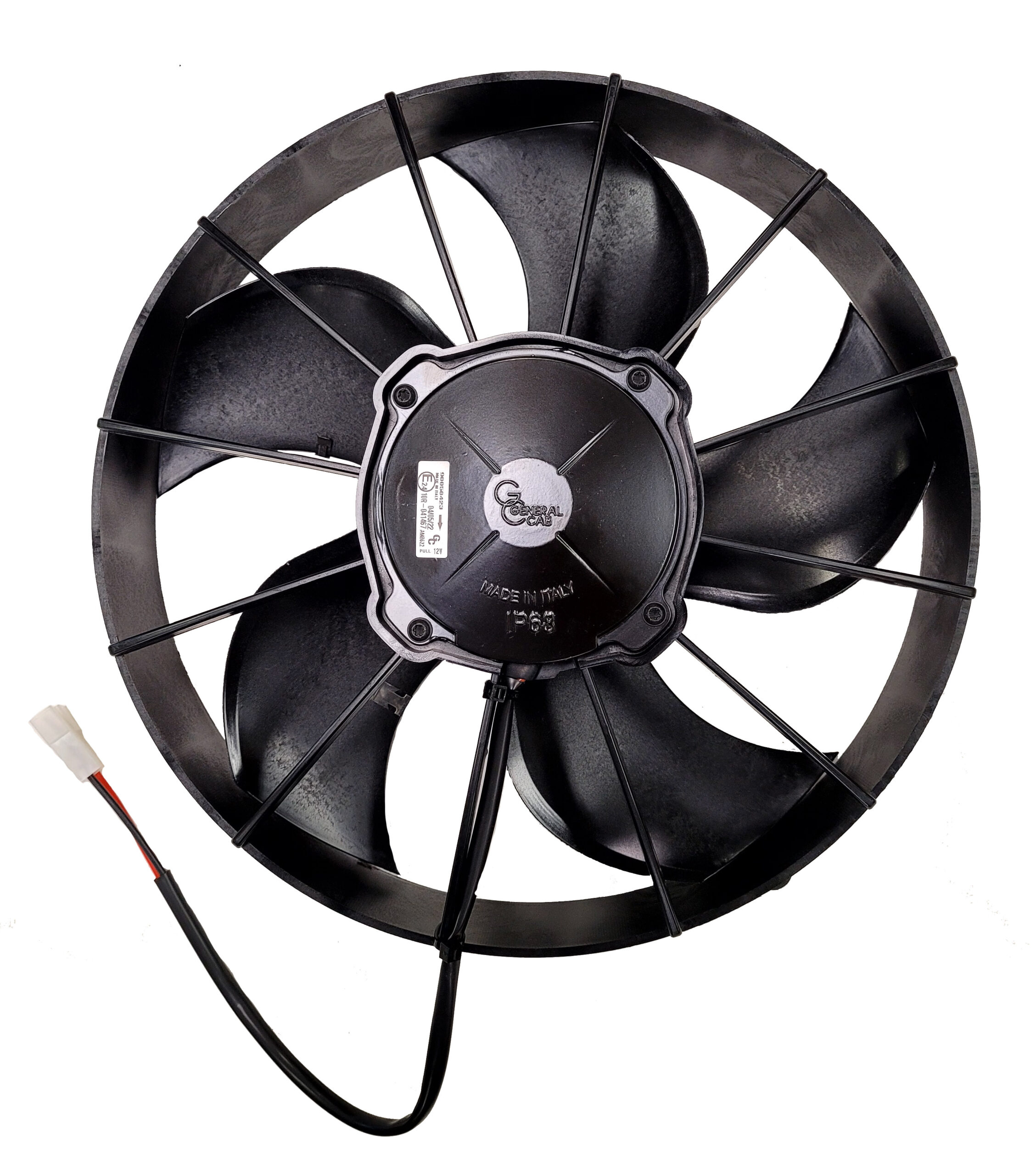 12 Inch 1853 CFM GC Cooling Fan - Heavy Duty Puller 12v - GC Cooling